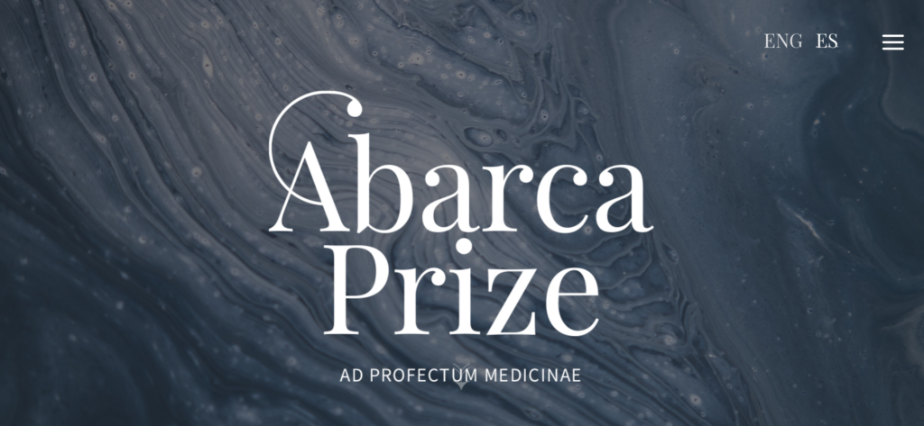 Dr. Romero-Otero, miembro del patronato del Abarca Prize